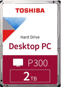TOSHIBA P300 2 TB Desktop, All in One PC's Grey SATA Internal Hard Disk Drive (HDD ...
