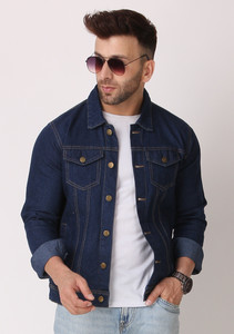 Plus91 Full Sleeve Solid Men Denim Jacket - Buy Plus91 Full Sleeve Solid Men Denim Jacket Online ...