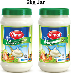 VIMAL Veg Mayonnaise - Creamy, Delicious Family Jar - Perfect for Sandwiches Price in India ...