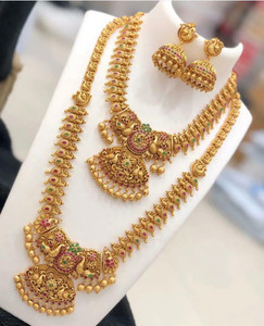DEORA JEWELLERY Alloy Gold Jewellery Set Price in India - Buy DEORA JEWELLERY Alloy Gold ...