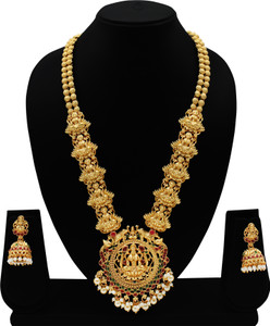 DEORA JEWELLERY Alloy Gold Jewellery Set Price in India - Buy DEORA JEWELLERY Alloy Gold ...