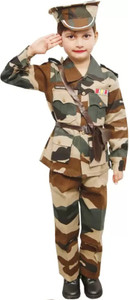 Fashion and Style Indian Army Dress Kids Costume Wear Price in India - Buy Fashion and Style ...