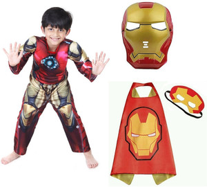 UNIECROUNE KIDS Ironman Superhero dress for little boys Kids Costume ...