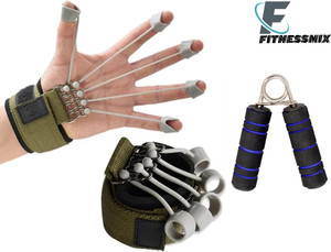 fitnessmix Fitness Combo Of Finger Exerciser With Foam Hand Gripper ...