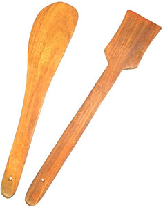 Ruby Perl Rosewood Cooking Spoons set of 2 - Flip (Palta For Dosa/Roti | Wooden Spatula Price in ...