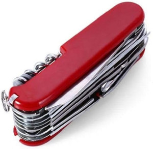 ASTOUND Multipurpose 11 Function Steel Swiss Army Style Pocket Knife Multi Tool, Knife, Pocket ...