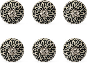 CASA DECOR Abstract Foral Ceramic Knobs Ceramic Cabinet/Drawer Handle Price in India - Buy CASA ...