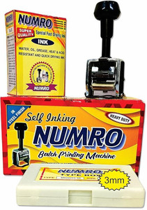 universalseal Numex (3mm-356m) Self Inking Heavyduty Batch Coding Label Stamping Machine Price ...