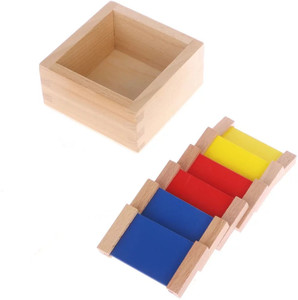 Plus Shine Montessori Sensorial Toy Learning Color Tablet Box Colour ...