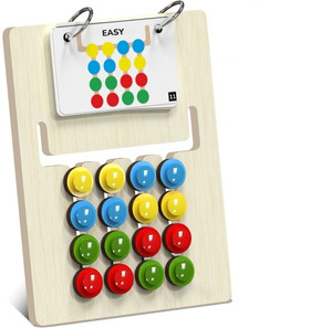 toyozilla Early Learning Color Sorting Puzzle Board with Challenge ...