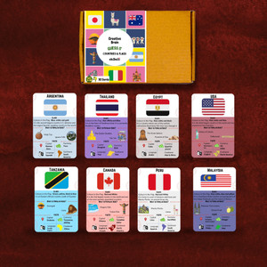 ekdali Flags of the World Flashcards: A Global Learning Adventure Price ...