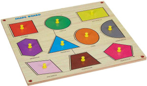 Plus Shine Geometric Shape Puzzle Board Sorting Game Stacking Blocks ...