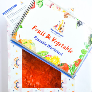 Watering Roots Fruits & Vegetables, Velcro based Kids Learning ...