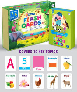 Target Publications Flash Cards for Kids | Combo Pack of 160 Non Tearable Cards | A to Z ...