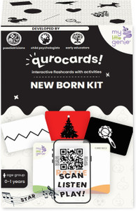 my little genie Qurocards New Born Kit Set of 6 Smart Flashcards for Kids Price in India - Buy ...