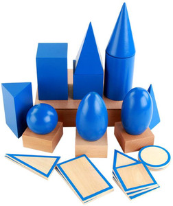 Lyla Montessori Math Teaching Preschool Early Educational Geometric ...