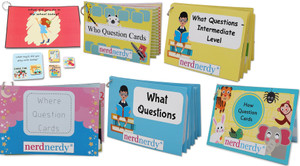 NerdNerdy Wh. Question Kit- Autism/Expressive language and ...