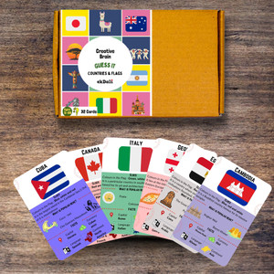 ekdali Global Flags Flashcards for Kids Price in India - Buy ekdali ...