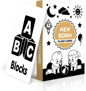 Beautiful Newborn High Contrast Flash Cards - Black & White | 16 Cards ...