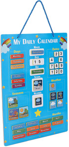 giftsrus My Daily Calendar Learning Board for Kids-Magnetic Educational ...