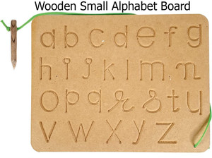 Plus Shine Montessori Small Letter Alphabet Tracing Board for Kids ...
