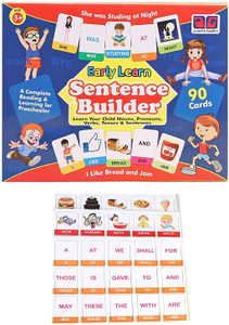 Game Phactory Sentence Builder Game with 90 Durable Flash Cards ...