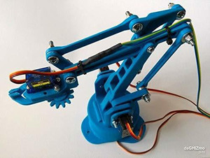 Printed Bots MK1 Robotic Arm with All Nuts & Bolts Included Only 3D Printed Parts Price in India ...