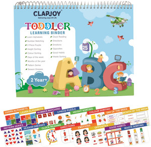 Toddler Interactive Learning Binder Level 2: Buy Toddler Interactive ...