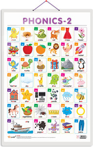 PHONICS - 2 Early Learning Educational Chart for Kids | 20"X30" inch ...