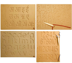 REWASHREE CRAFT WORLD Tracing Board Pencil Alphabet Small,Number,Hindi ...