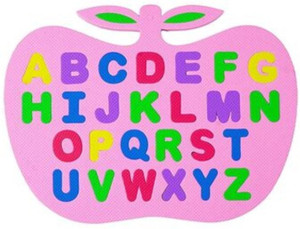TAKSH Apple mini puzzle foam mat for kids, learning alphabet mat Price ...