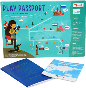 Traveller Kid Play Passport for Kids, Geography Educational Toy ...