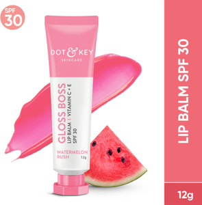 Dot & Key Gloss Boss Tinted Lip Balm SPF 30 I Vitamin C + E I Watermelon - Price in India, Buy ...