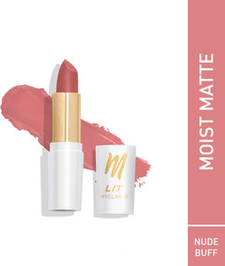 MyGlamm LIT Moist Matte Lipstick, Nude Buff - Price in India, Buy MyGlamm LIT Moist Matte ...
