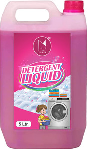 Jumin Washing machine Pink liquid detergent 5 ltr, Suitable for top and front load Multi ...