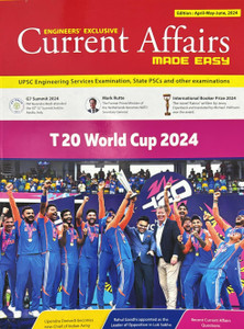Made Easy Engineer's Current Affairs English April May June 2024 Magazines Price in India - Buy ...