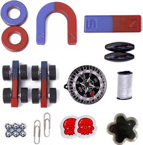 Kandle Magnets Set Including Bar/Ring/Horseshoe/Compass Magnets Multipurpose Multipurpose Office ...