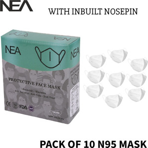 Nea N95 5 Layer Reusable , washable Face Mask BIS Certified FFP2 for Men ,Women mask respirator ...