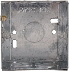 ANCHOR 2 Module metal box 20GGI 21780 (Pack of 10) Metal Electrical Box Price in India - Buy ...
