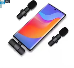 Stybits S608 Plus K9 Dual Collar Mic IOS/Android Type C Mic Black(pack of 1) Microphone ...