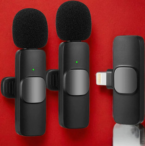 Bydye S948 Plus K9 Dual Collar Mic IOS/Android Type C Mic Black(pack of 1) Microphone - Bydye ...