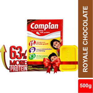 COMPLAN Nutrition Drink Powder for Children, Royale Chocolate Carton with Tiffin Box Price in ...