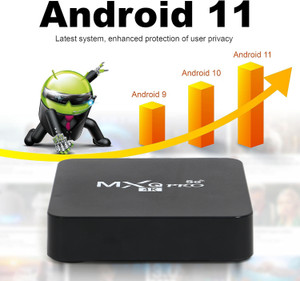 KPR Mx Pro 5G 4k Mini PC Set Top Box 8Gb Ram 128Gb Rom - Android v4.4 (KitKat), CPU 64 bit, CPU ...