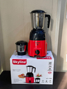 SKYLINE 1500 550 W Mixer Grinder Price in India - Buy SKYLINE 1500 550 W Mixer Grinder Online at ...
