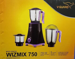 V-Guard Wizmix 750 W Juicer Mixer Grinder Price in India - Buy V-Guard Wizmix 750 W Juicer Mixer ...