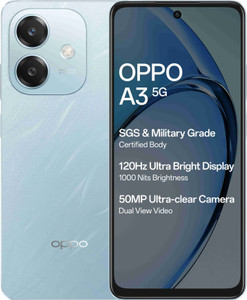 OPPO A3 5G ( 128 GB Storage, 6 GB RAM ) Online at Best Price On Flipkart.com