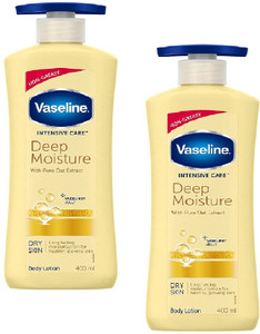 Vaseline DEEP MOISTURE BODY LOTION 400 ML, PACK OF 2 PCS - Price in India, Buy Vaseline DEEP ...