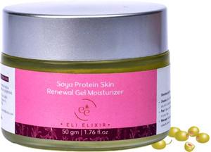 Eli Elixir Soya Protein Skin Renewal Gel Moisturiser for Glow and Instant Hydration - Price in ...