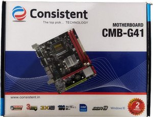 Consistent CMB-G41 LGA 775Socket Mini-LPX Intel G41 Chipset DDR3 Motherboard for Desktop ...