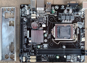 Dtech Gigabyte H81M-S LGA 1150Socket Mini-ATX Intel H81 Express Chipset DDR3 Motherboard for ...